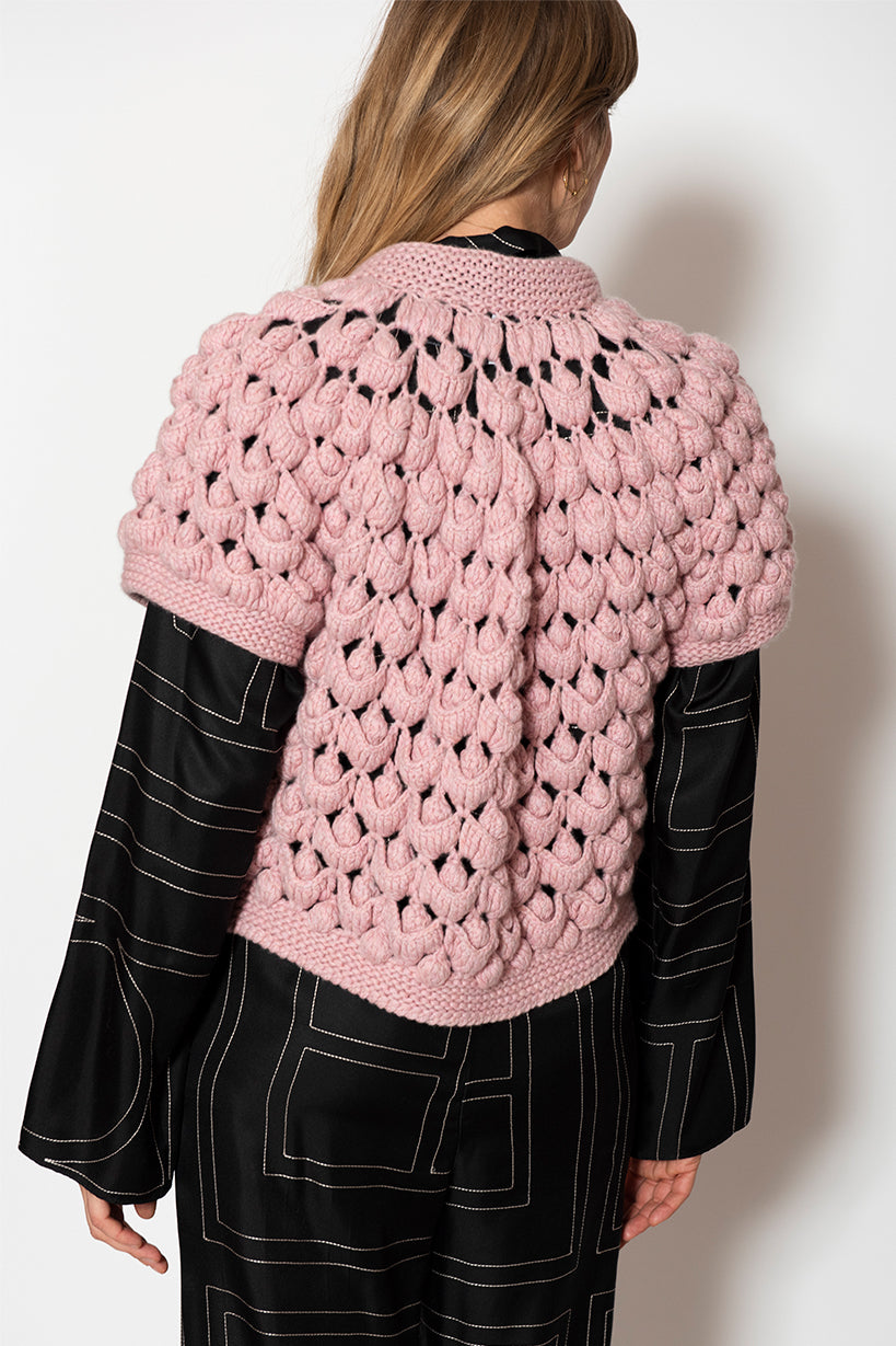 LETANNE | Matilda Zoe Cashmere luxury handmade knitwear Jacket | Letanne